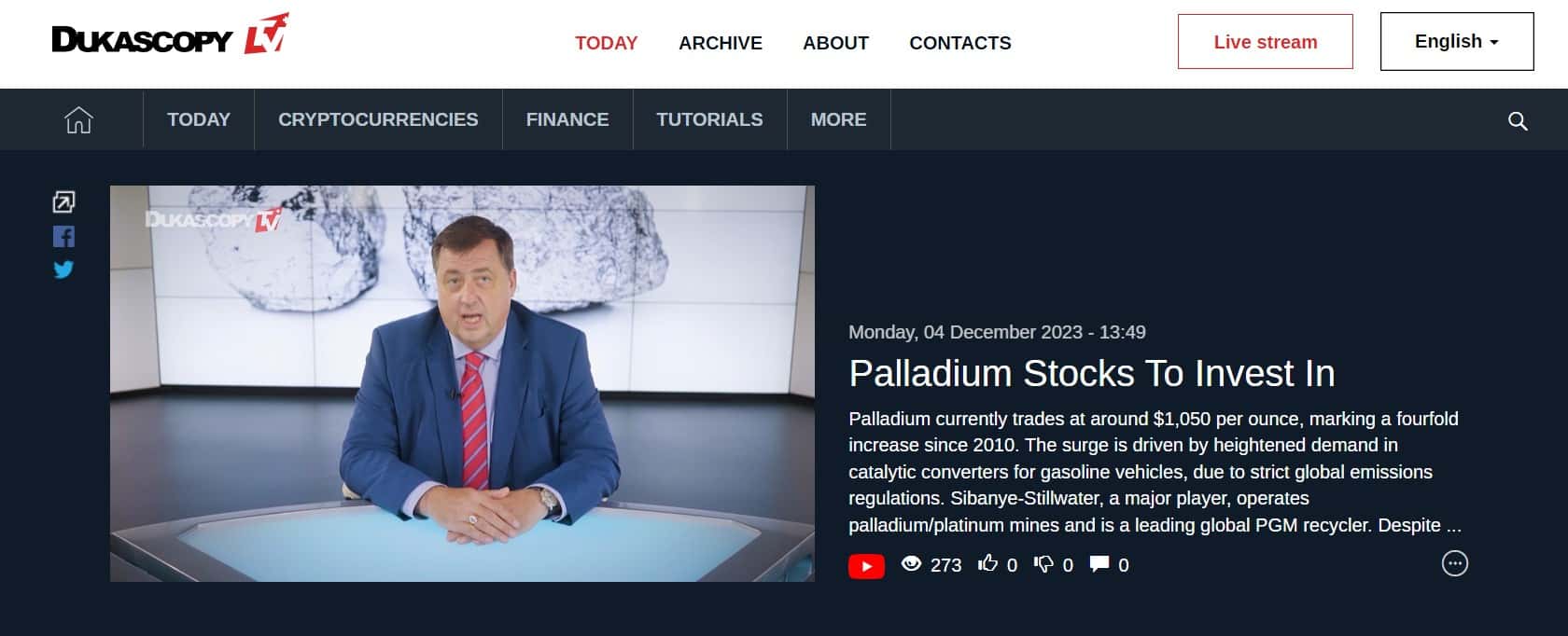 Dukascopy Bank SA Opiniones y Reseña del Broker 2025