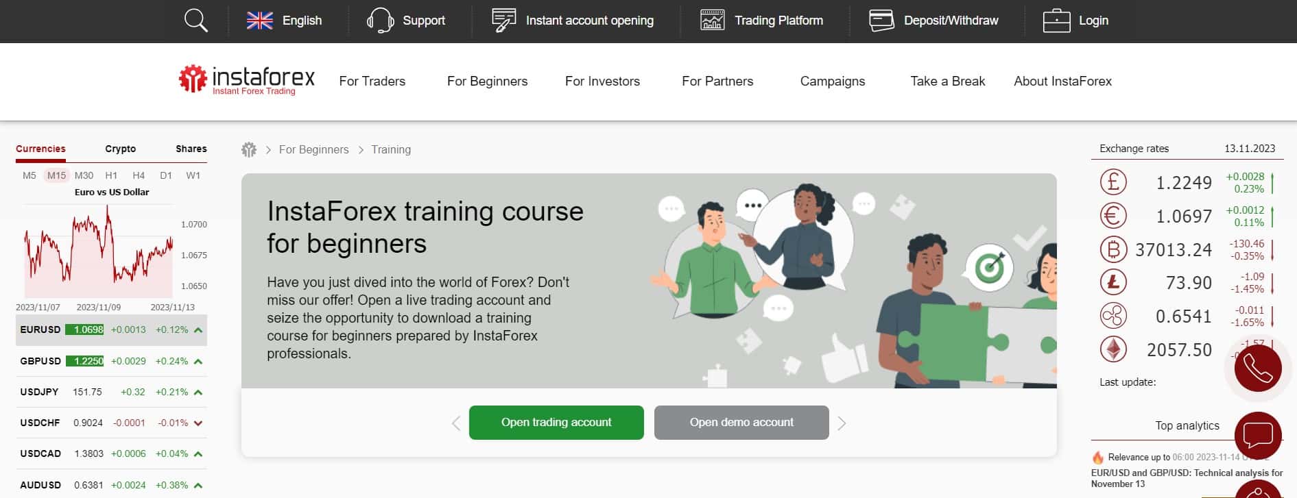 InstaForex Review 2025 - Forex Broker Pros and Cons